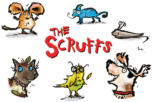 Hannah Shaw • Author and Illustrator - Meet the Scruffiest Pets in town...