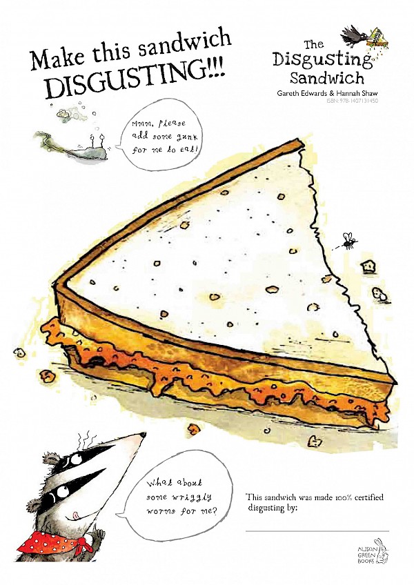 Hannah Shaw • Author and Illustrator - The Disgusting Sandwich