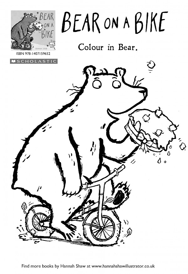 Hannah Shaw • Author and Illustrator - Bear on a Bike